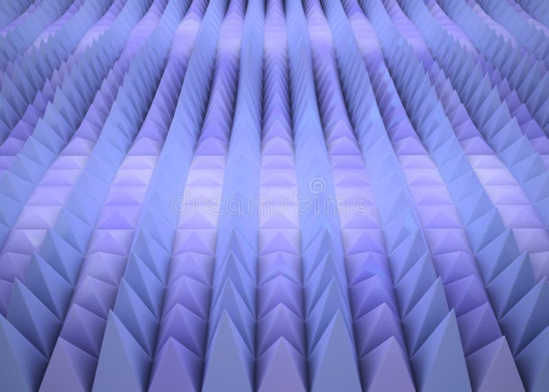 Spiky Waves Seamless Pattern Stock Illustration - Illustration of ...