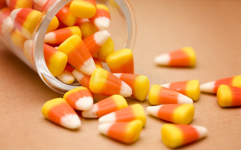Spilled Candy Corn stock image. Image of food, colorful - 26986373