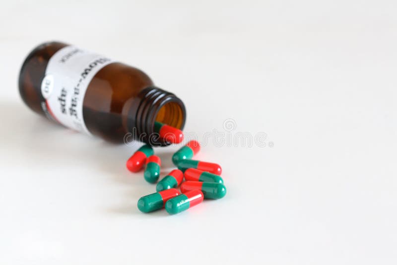 Spilled capsules stock image. Image of capsule, powerful - 11529529
