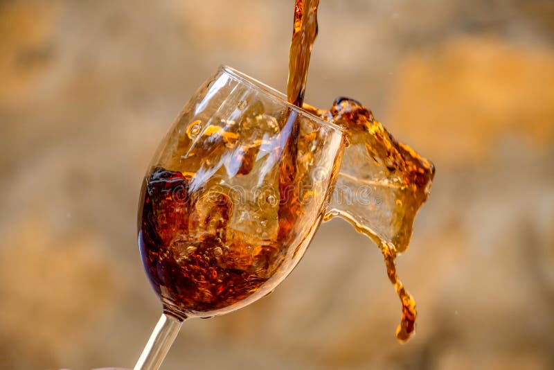 Spilled Cocktail Drink Making A Mess Stock Image Image Of Cola Cocktail 168763229