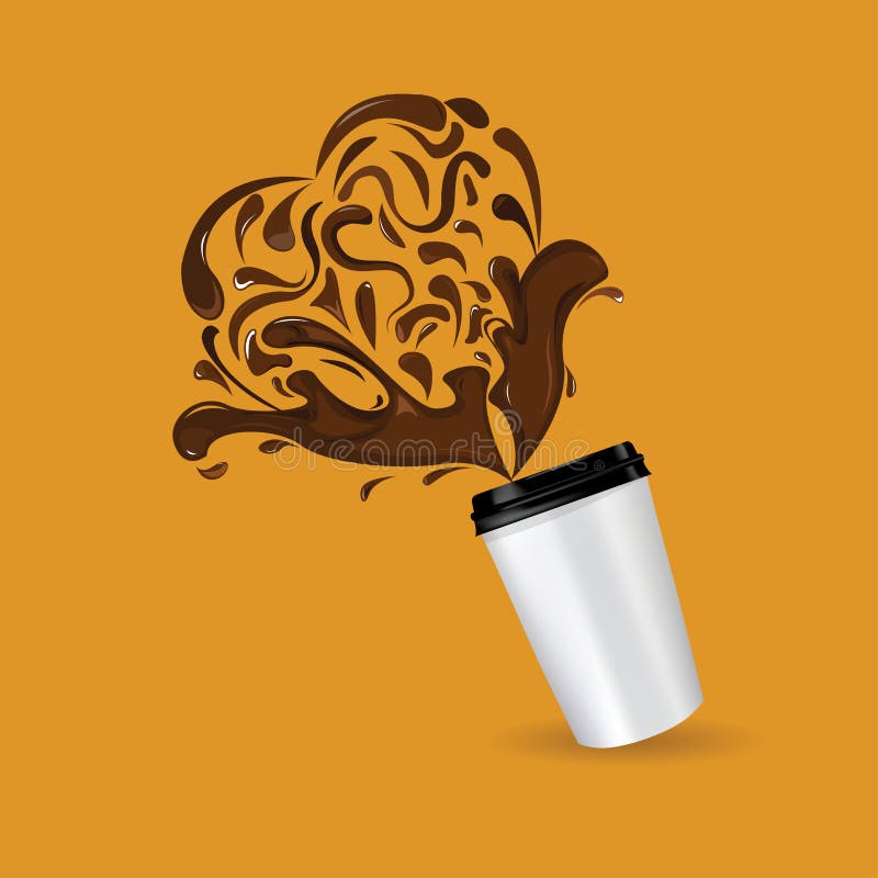 Spilled Coffee Stock Illustrations – 415 Spilled Coffee Stock ...