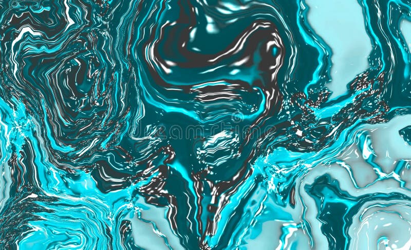 Spilled Color Paint on the Table Stock Illustration - Illustration of ...