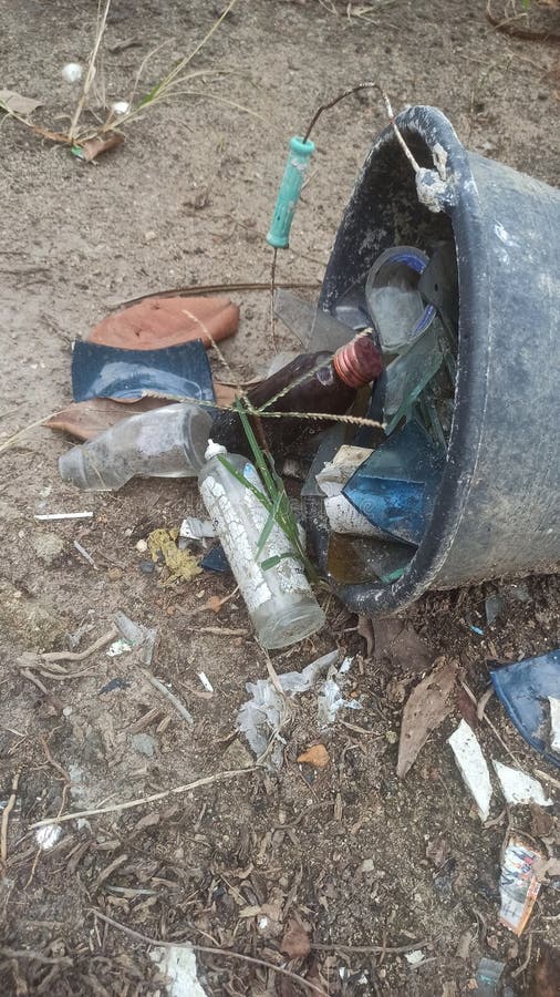 Spilled glass waste stock image. Image of spilled, glass - 318964901