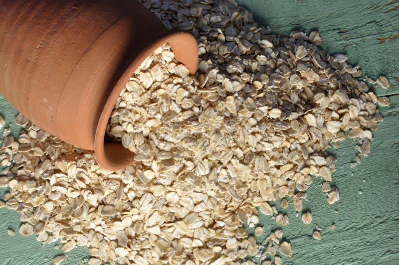 Spilled oats stock photo. Image of angle, abstract, preparation - 26791636