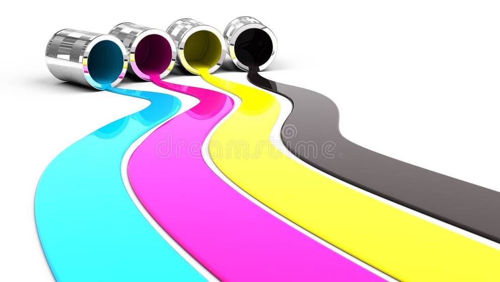 Spilled paint stock illustration. Illustration of material - 10377091