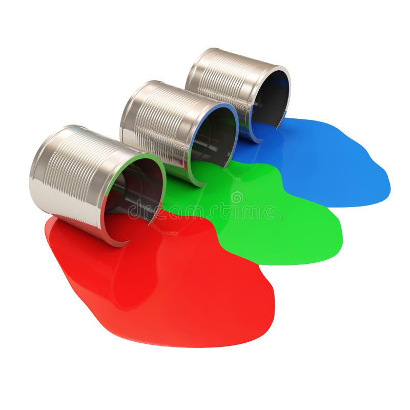 Red spilled paint stock vector. Illustration of color - 10628547