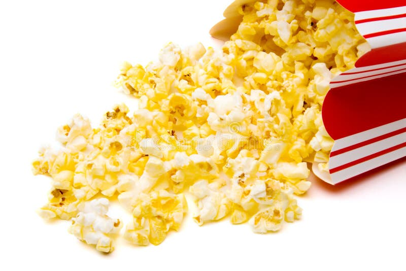 Spilled Popcorn stock image. Image of group, junk, popped - 11657163