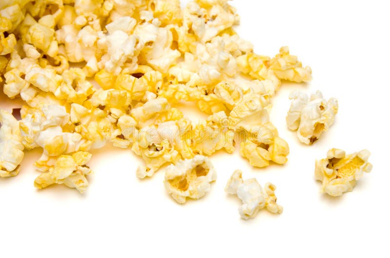 Spilled Popcorn Box stock image. Image of movie, snack - 29882919