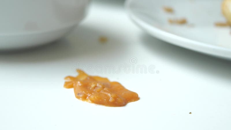 Spilled Sauce and a Messy Table at the Restaurant Highlighted Its ...