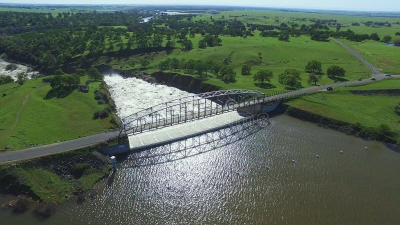 Spillway stock photo. Image of spillway, aerial, overflowing - 78030602