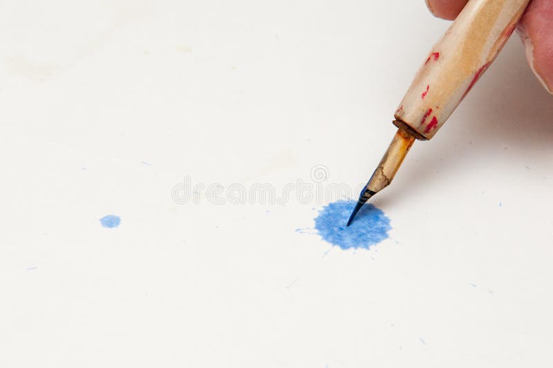 Spilt ink stock image. Image of design, message, skill - 65380725