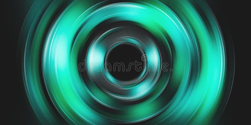 Spin Blur Effect in Green Color with Grainy Texture Stock Image - Image ...