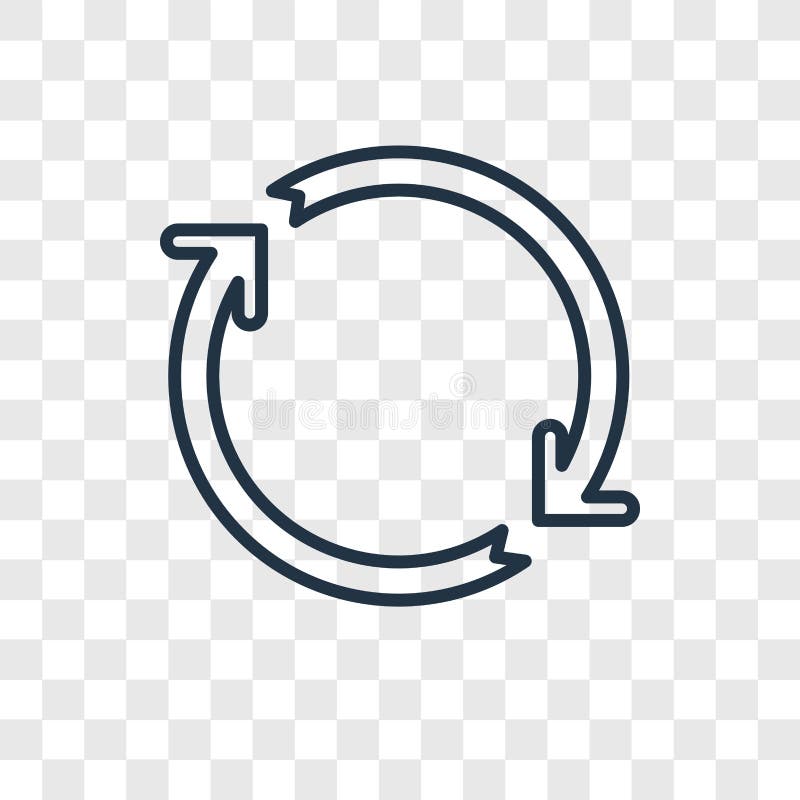 Spin Icon Vector Isolated on White Background, Logo Concept of S Stock ...