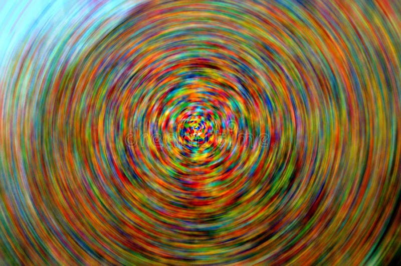 Spin Effect with Colored Paper Flower Petals Stock Photo - Image of ...