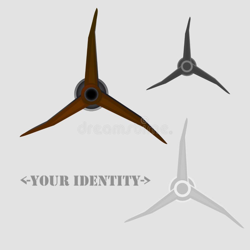 Spin Logo with text stock illustration. Illustration of design - 42981560