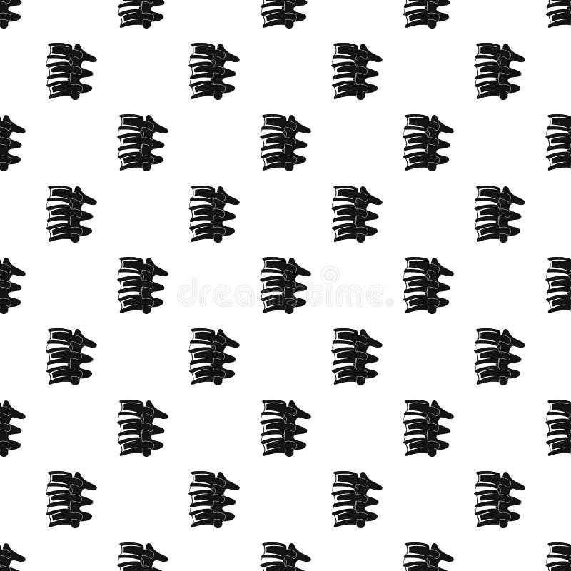 Spinal Column Discs Pattern Seamless Vector Stock Vector - Illustration ...