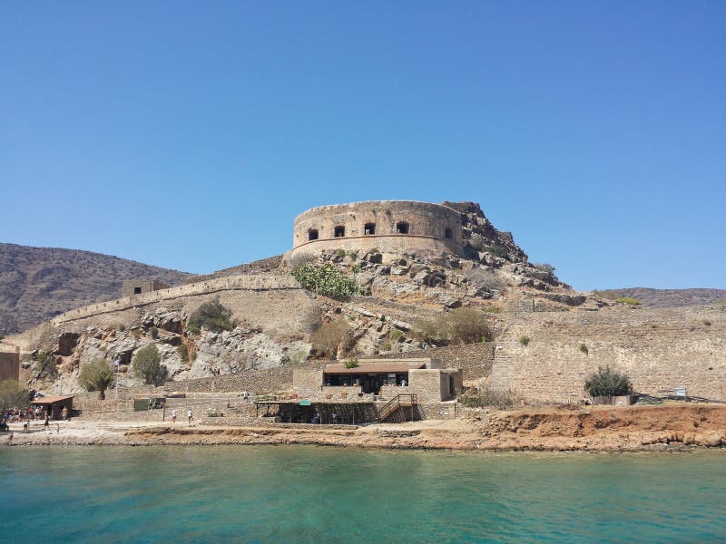 Spinalonga leper colony stock photo. Image of leper, greece - 76250746