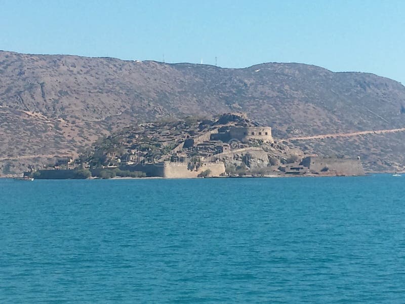 Spinalonga leper colony stock photo. Image of colony - 76251352