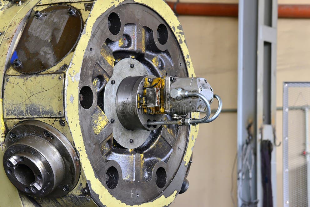 Spindle for the Cone of the Cutter in Disassembled Form. Repair of ...