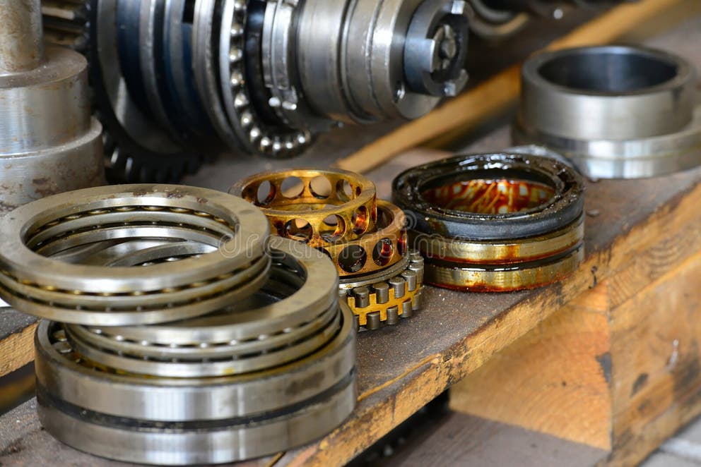 Spindle for the Cone of the Cutter in Disassembled Form. Repair of ...