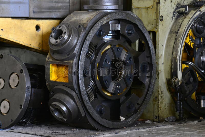 Spindle for the Cone of the Cutter in Disassembled Form. Repair of ...