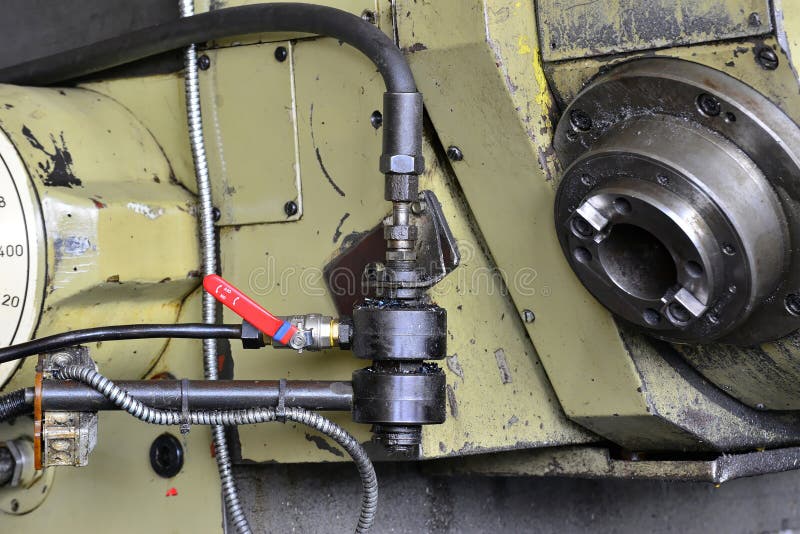 Spindle for the Cone of the Cutter in Disassembled Form. Repair of ...