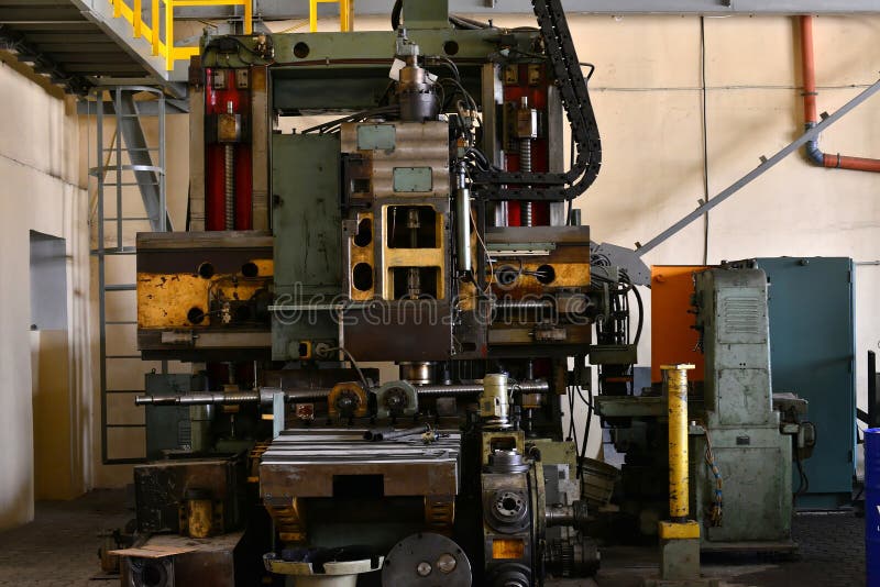 Spindle for the Cone of the Cutter in Disassembled Form. Repair of ...