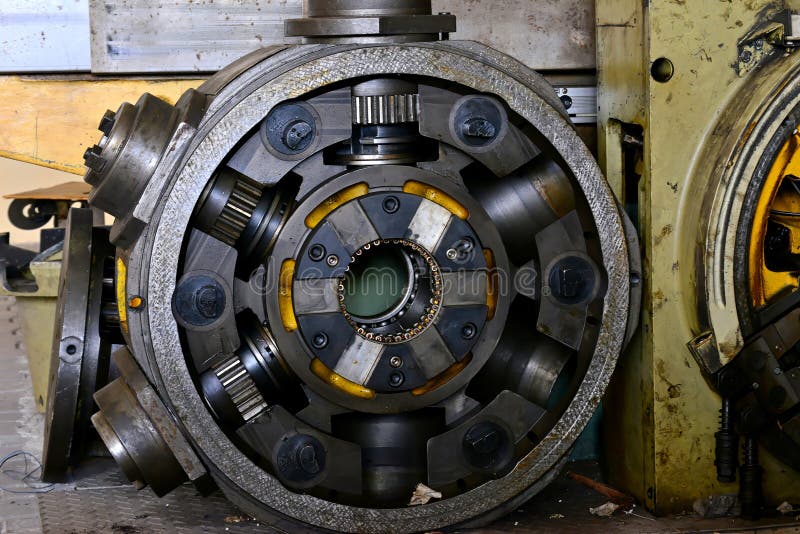 Spindle for the Cone of the Cutter in Disassembled Form. Repair of ...