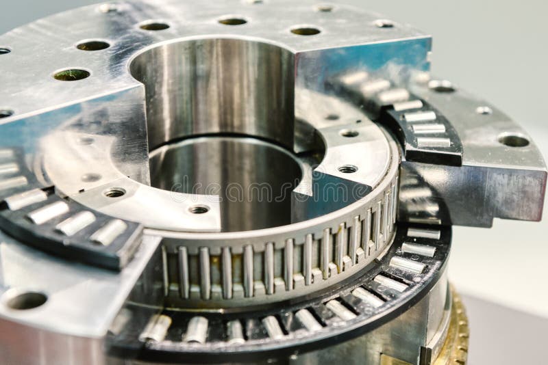 Spindle Support Assembly of a Modern Metalworking Machine. Stock Image ...