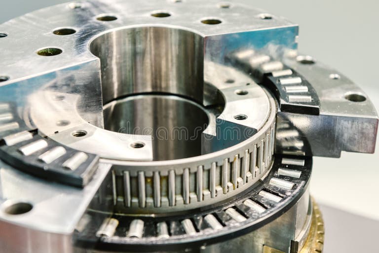 Spindle Support Assembly of a Modern Metalworking Machine. Stock Image ...