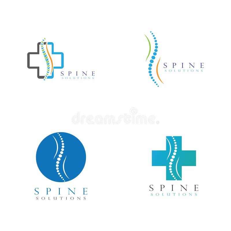 Spine Diagnostics Symbol Logo Template Illustration Design Stock ...