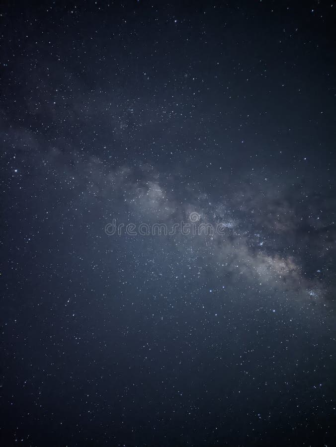 The Spine of the Galaxy: a Window To the Milky Way Stock Photo - Image ...