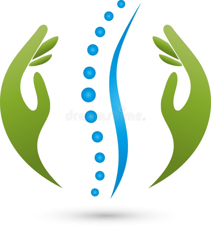 Creative Human Spinal Chiropractic Physiotherapy Logo Design. Health ...