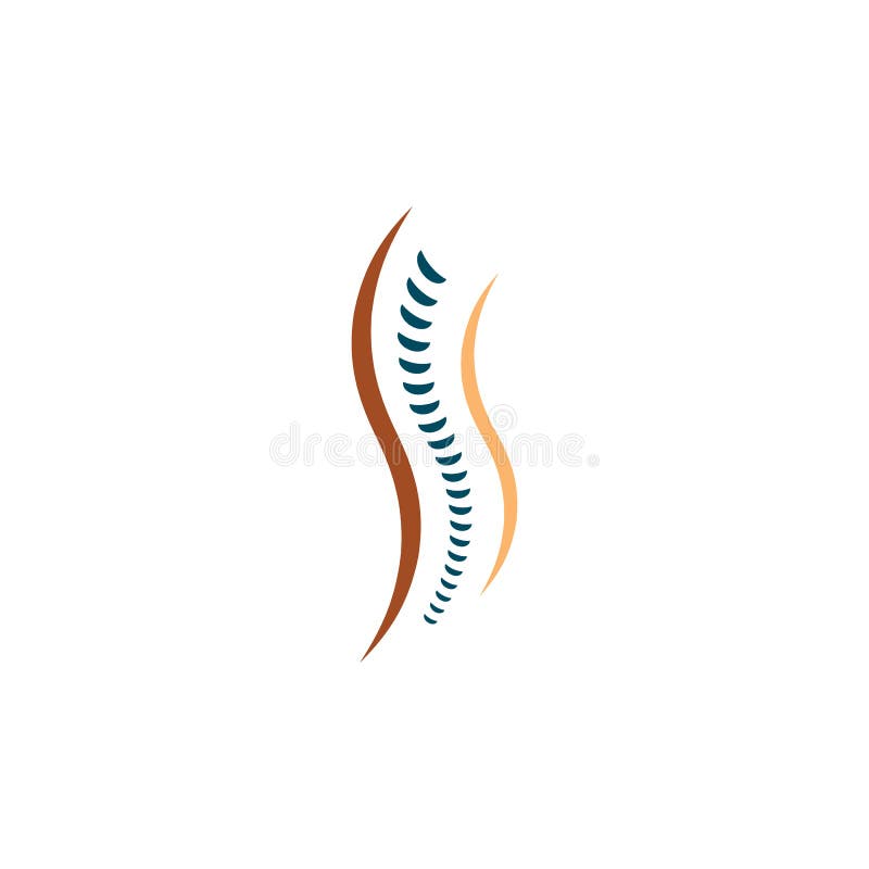 Spine Logo Icon Design Element Vector Illustration Design Stock Vector ...