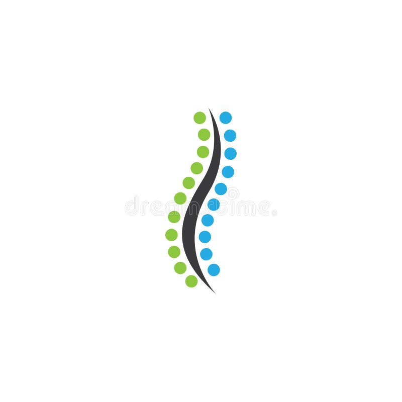 Spine logo icon stock vector. Illustration of analysis - 148378435