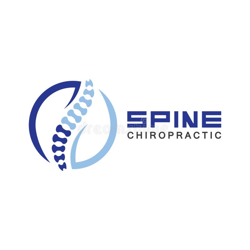 Spine Logo Vector Illustration Design Template Stock Vector ...