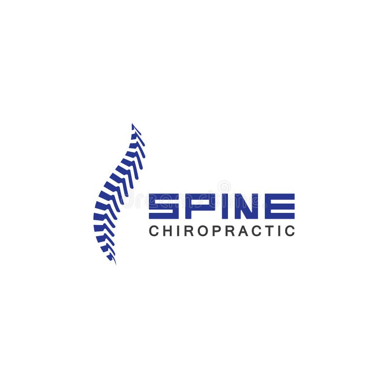 Spine Logo Vector Illustration Design Template Stock Vector ...