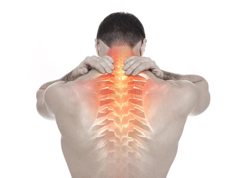Spine pain stock photo. Image of muscle, medicine, backgrounds - 65728772