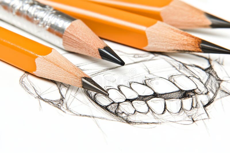 A Spine Rendered in Intricate Pencil Sketch Form Sits beside an Array ...