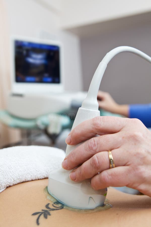 Spine ultrasound stock image. Image of caucasian, scrutiny - 11687029