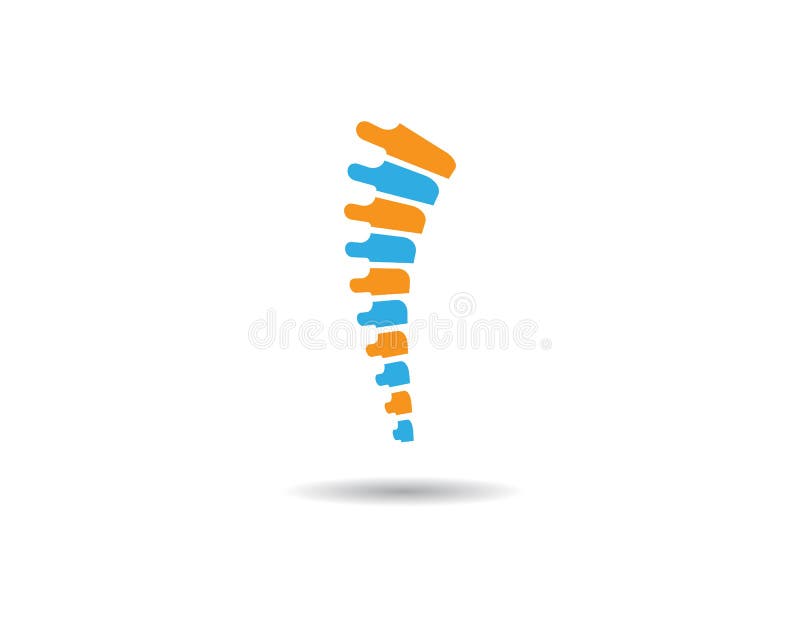 Spine vector icon stock vector. Illustration of anatomical - 171101718