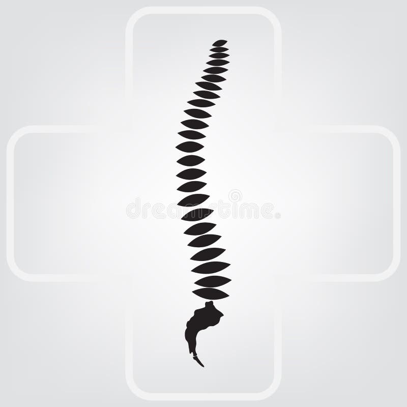 Spine vector stock vector. Illustration of care, icon - 45170535
