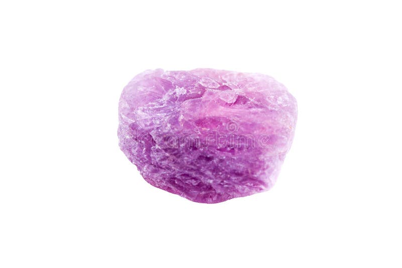 Spinel Mineral Stone on White Background Stock Image - Image of ...