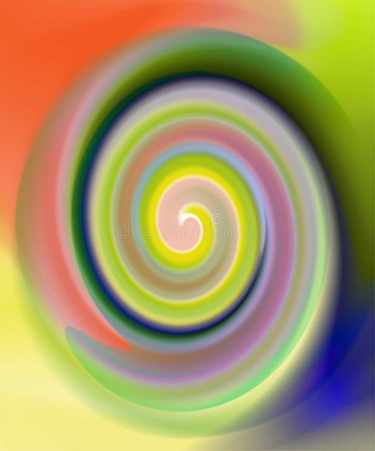 The Spining Color Wheel stock illustration. Illustration of wheel ...