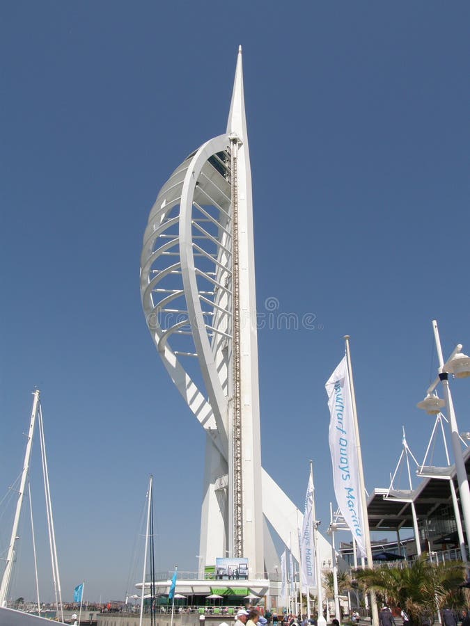 Spinnaker Tower editorial image. Image of design, dock - 11955505