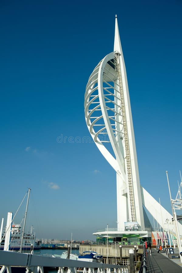 Spinnaker tower editorial image. Image of point, kingdom - 23146955