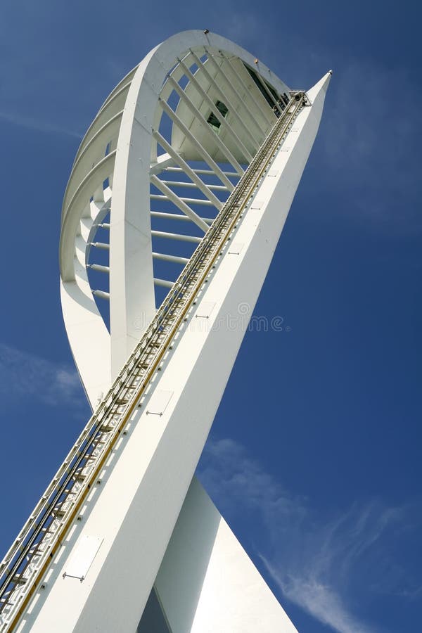 Spinnaker Tower Portsmouth England Editorial Photo - Image of abstract ...