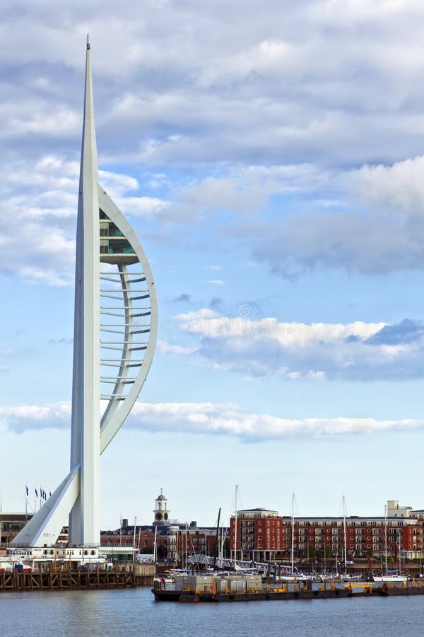 Spinnaker Tower, Portsmouth Editorial Image - Image of port, portsmouth ...