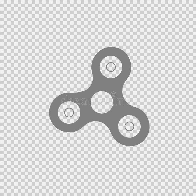 Spinner toy vector icon stock vector. Illustration of spinner - 172333881