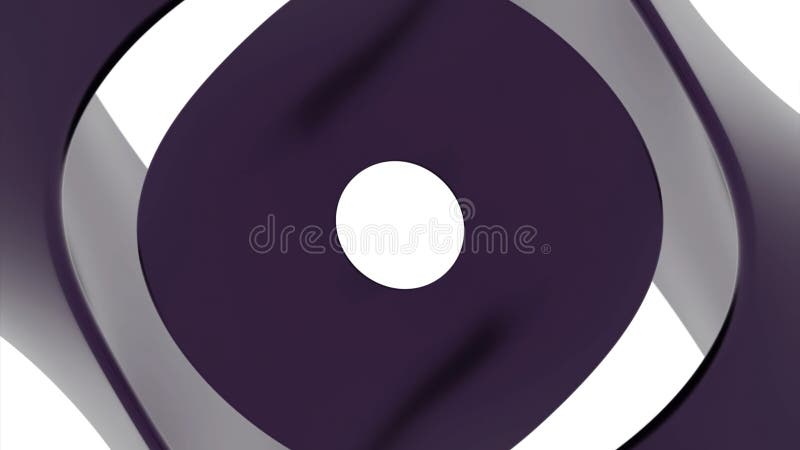 Spinning Abstract Background of Round Abstract Shapes. Design. Hypnotic ...